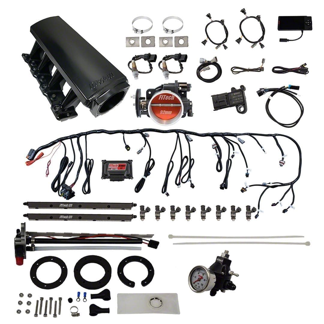 FiTech Fuel Injection Universal EK Ultimate LS 500 HP Tall Intake ...