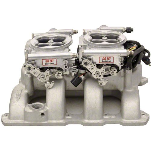 FiTech Fuel Injection Ecklers Go EFI 2x4 Dual Quad 625HP Self Tuning ...