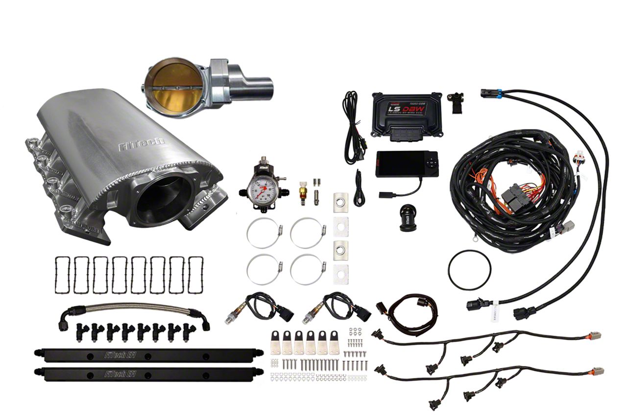 FiTech Fuel Injection Universal EK Ultimate Rebel Brilliant Short LS3 ...