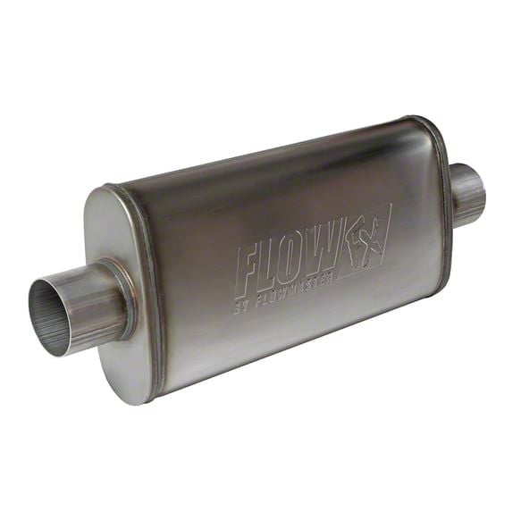 Flowmaster Ecklers FlowFX Center/Center Muffler; 3-Inch Inlet/3-Inch ...