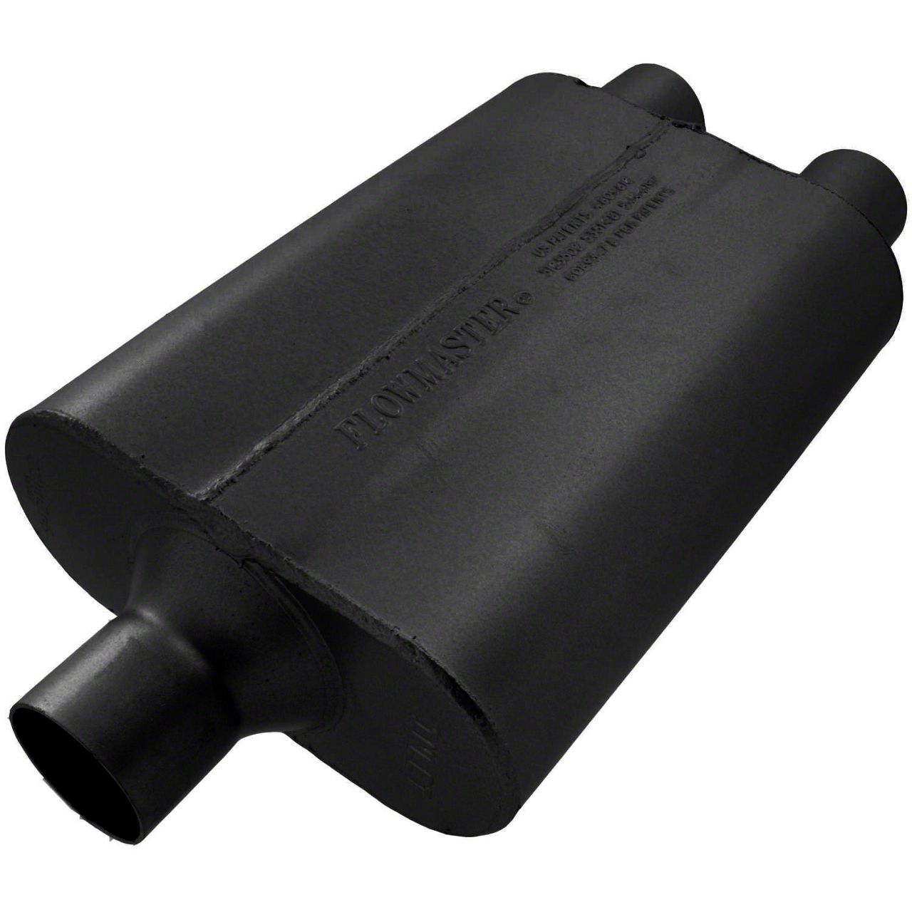 Flowmaster Ecklers 40 Series Delta Flow Center/Dual Out Oval Muffler; 2 ...
