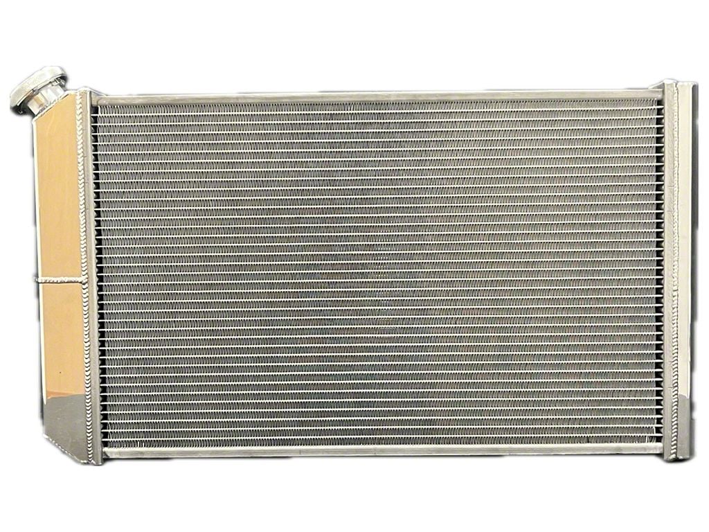 FLUIDYNE High Performance Ecklers LS Swap 3-Row Aluminum Radiator; Dual ...