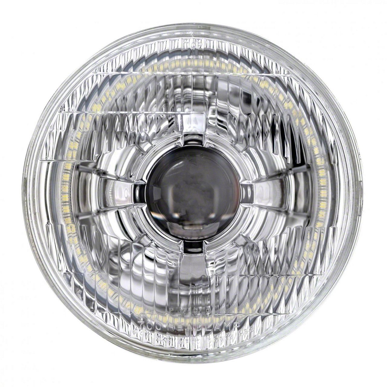 Ecklers 7-Inch LED Headlight with Original Glass and Classic Switchback ...