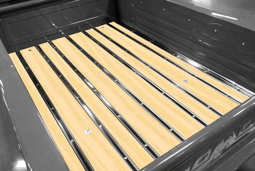 Ecklers Bed-in-a-Box Floor Kit; Pre-Drilled; Ash Wood; Polished ...