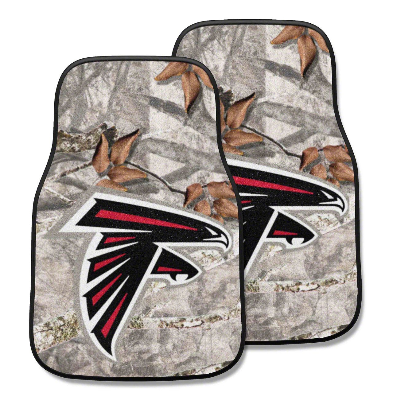 Ecklers Carpet Front Floor Mats with Atlanta Falcons Logo; Camo ...