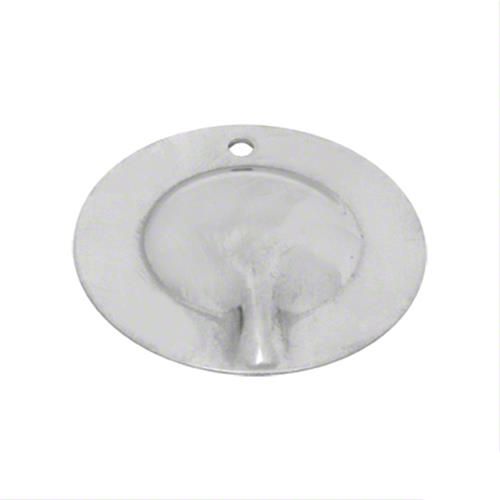 Ecklers Crank Hole Cover; Stainless Steel (28-29 Model A)