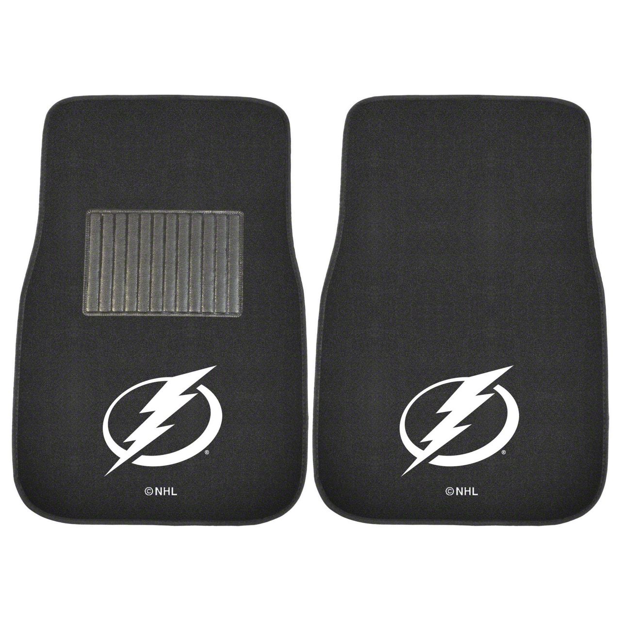 Ecklers Embroidered Front Floor Mats with Tampa Bay Lightning Logo ...