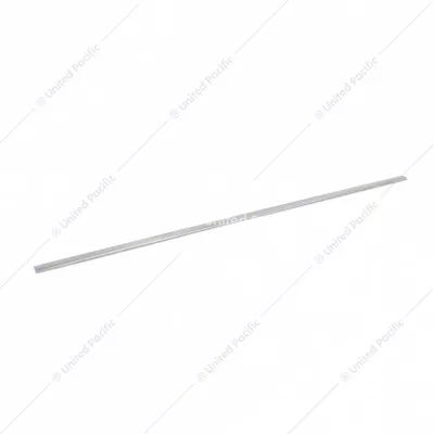 Ecklers Center Hood Hinge Strip; 32-Inch; Polished Stainless Steel ...
