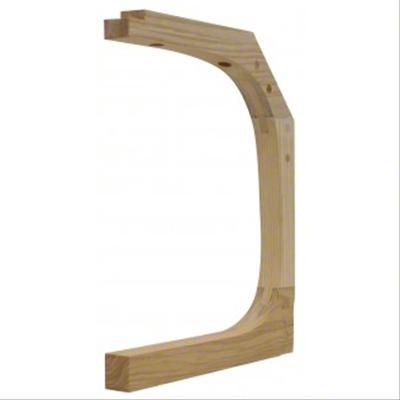 Ecklers Quarter Frame Hardwood; Passenger Side (1932 Ford Car 5-Window ...