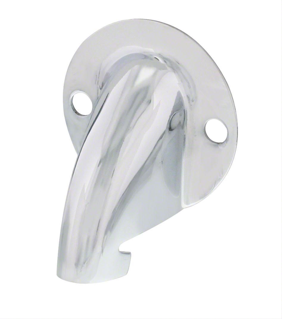 Ecklers Tail Light Wire Shield; Chrome (32-47 Truck)