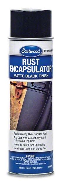 Ecklers Rust Encapsulator Black Aerosol Paint, 16oz