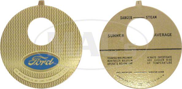 Ecklers Moto Meter Face Plates, Ford Script (1928-1931 Model AA; 1929 ...
