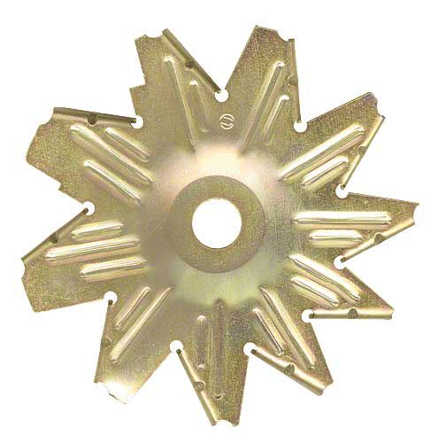 Ecklers Alternator Fan - Gold Zinc Dichromate Finish - 10 Blade - Not ...