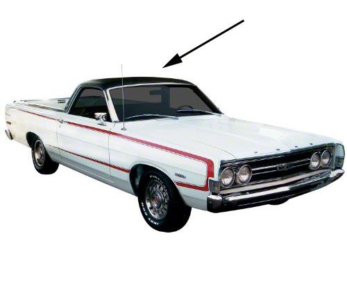 Ecklers Ford Ranchero Vinyl Top, 1966-1971