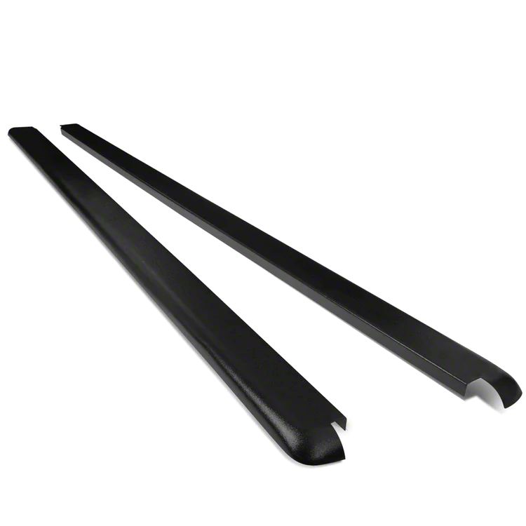 Ecklers Bed Rail Caps; Textured Black (80-86 F-100/F-150 Styleside w/ 6 ...