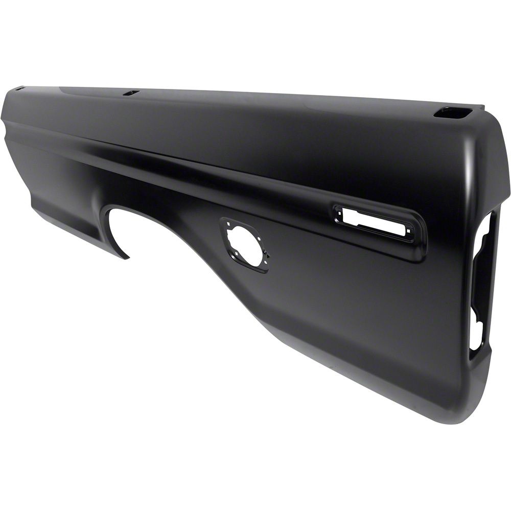 Ecklers Bed Side Panel Outer Skin with 1-Fuel Hole; Driver Side (73-79 ...