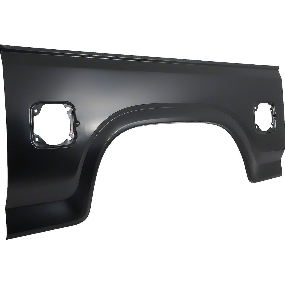 Ecklers Bed Side Wheel Arch Panel with 2-Fuel Holes; Driver Side (80-86 ...