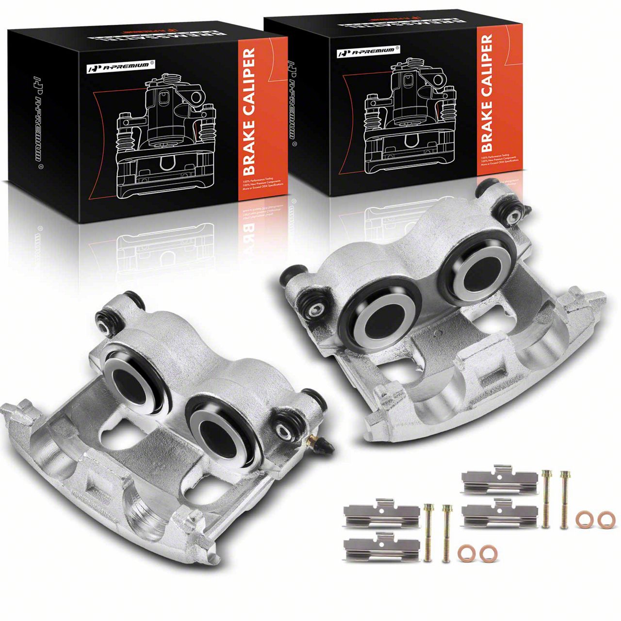 Ecklers Brake Calipers; Front (97-99 F-250 w/ Over 8500 lb. GVW)