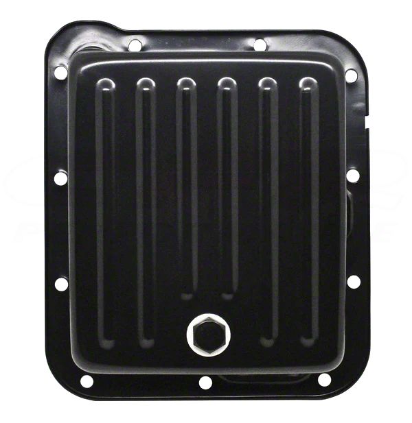 Ecklers C6 Case Pan Style Transmission Pan; Black (65-83 F-100, F-150 ...