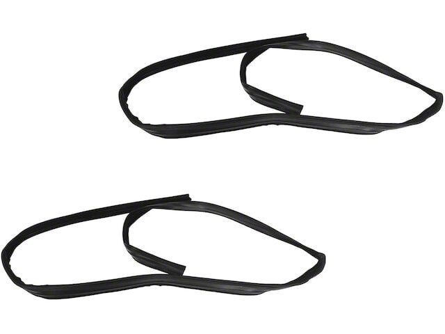 Ecklers Door Window Glass Run Channels; Front (80-97 F-100, F-150, F ...