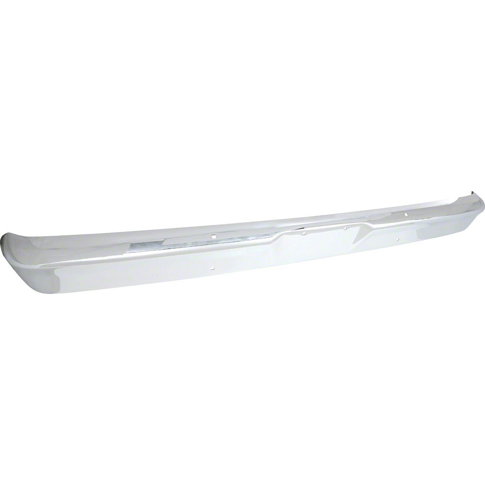 Ecklers Front Bumper with Square License Plate Holes; Chrome (67-77 F ...