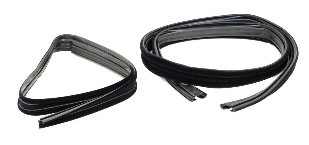 Ecklers Front Door Glass Run Channels (73-79 F-100, F-150, F-250, F-350)