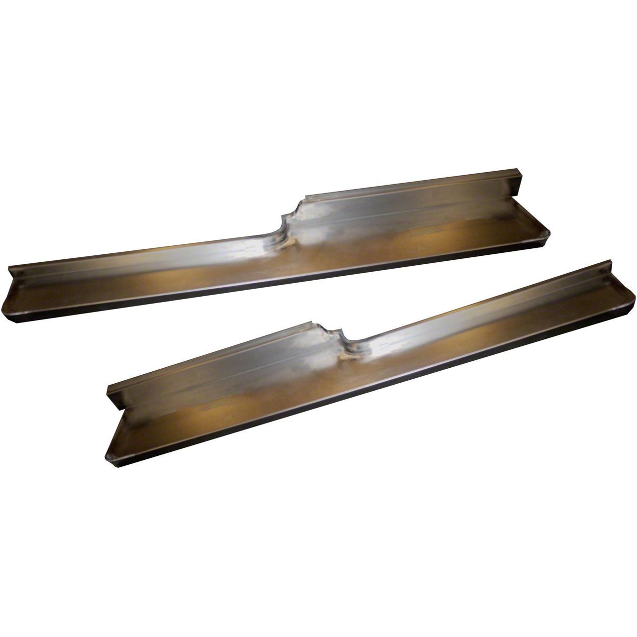 Ecklers Smooth Running Boards with Adapters (53-56 F-350)