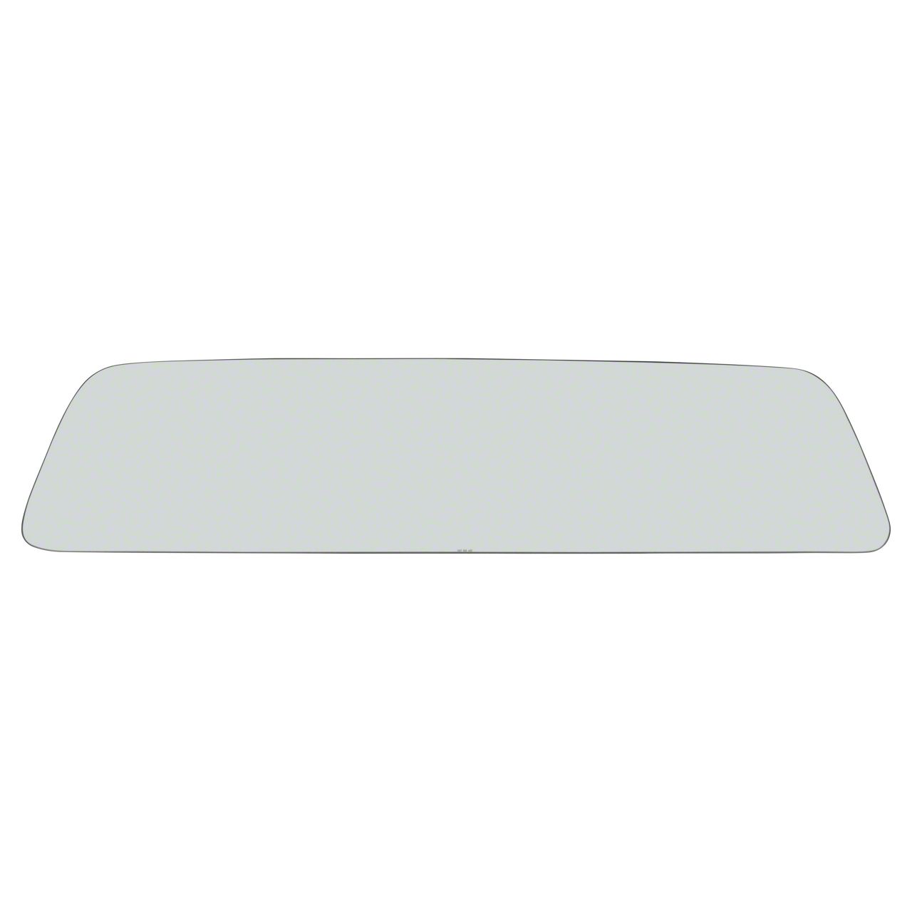 Ecklers Rear Window Glass; Clear (67-72 F-100, F-250)