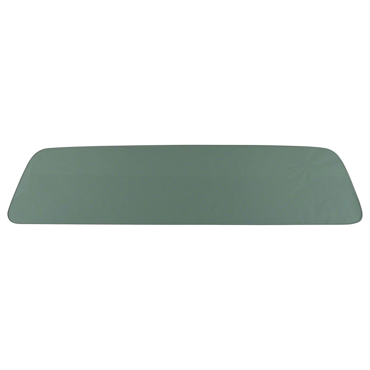 Ecklers Rear Window Glass; Green Tinted (67-72 F-100, F-250)
