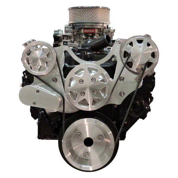 Ecklers Front Drive System, Small Block Chevy, Machine finish, NO AC ...