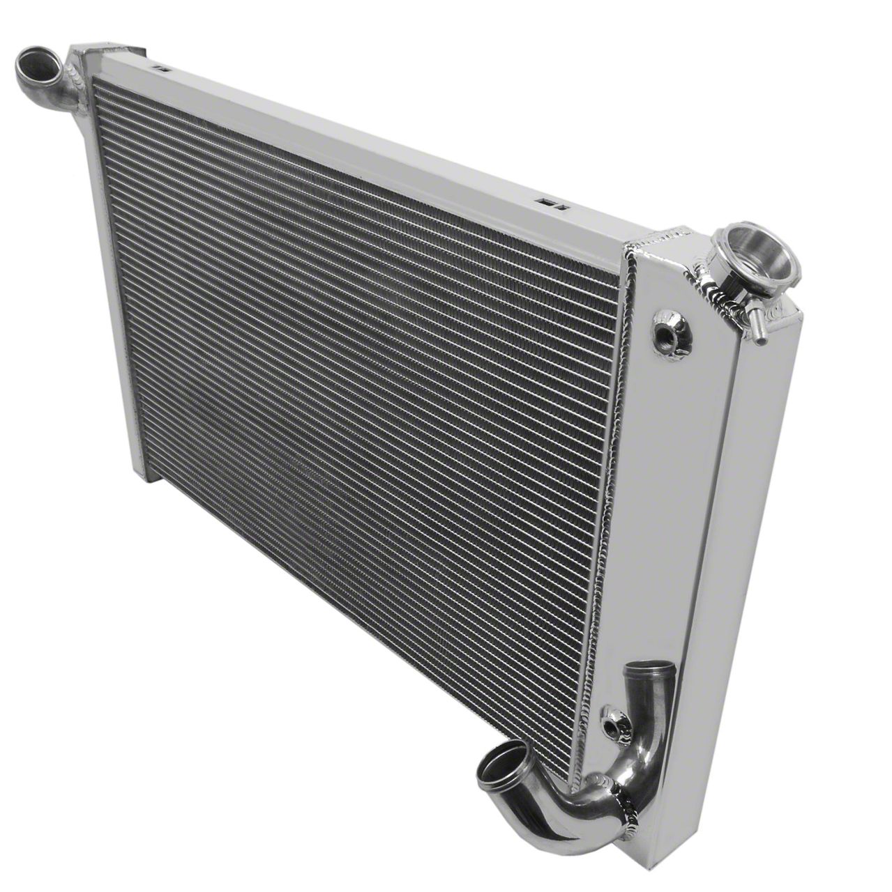 Frostbite Ecklers Aluminum CrossFlow Radiator; 3-Row FB245 (69-72 350 ...