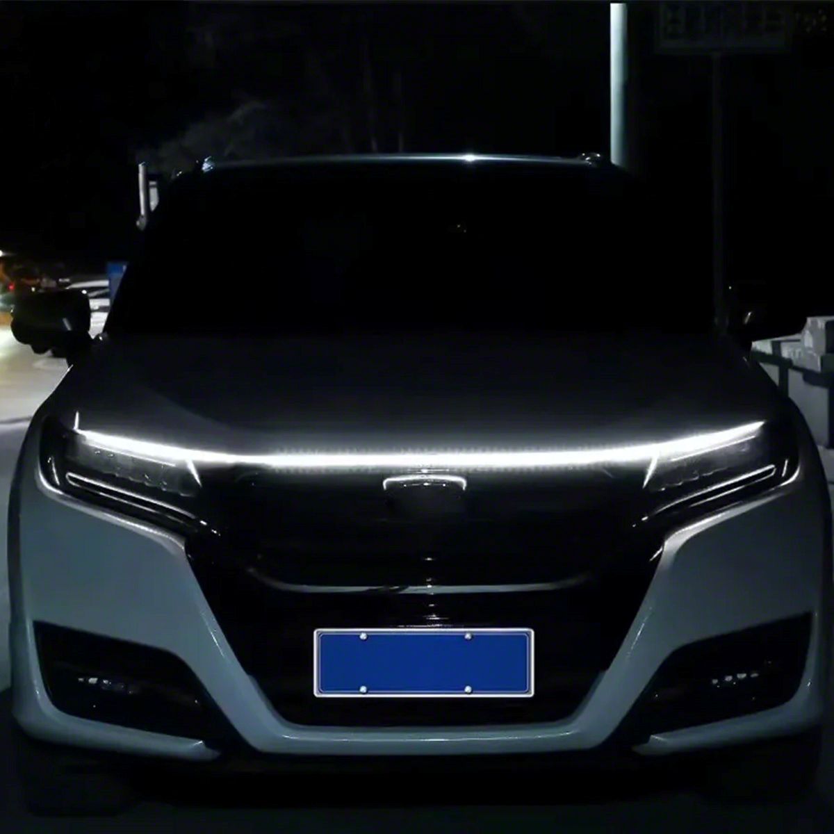 Ecklers LED Knight Rider Scanning Hood Brow DRL Flex Cool White Kit ...