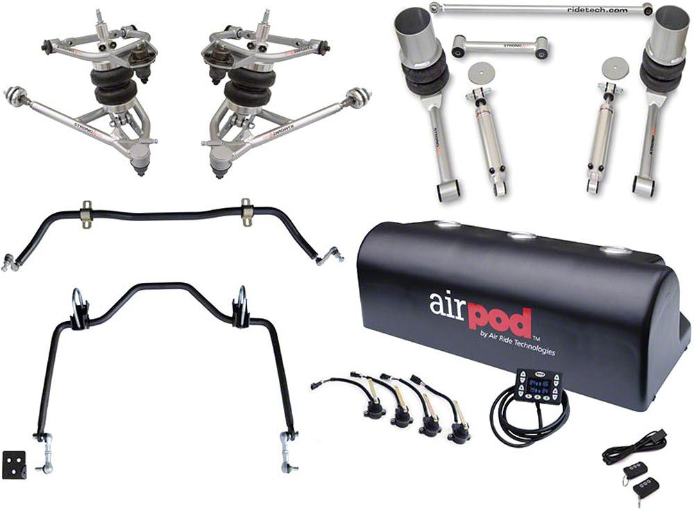 Ecklers Air Ride Tech, Front & Rear Street Challenge System, 65-66