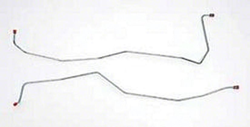 Ecklers Powerglide Transmission Cooling Lines, Aluminum (62-64 Biscayne ...