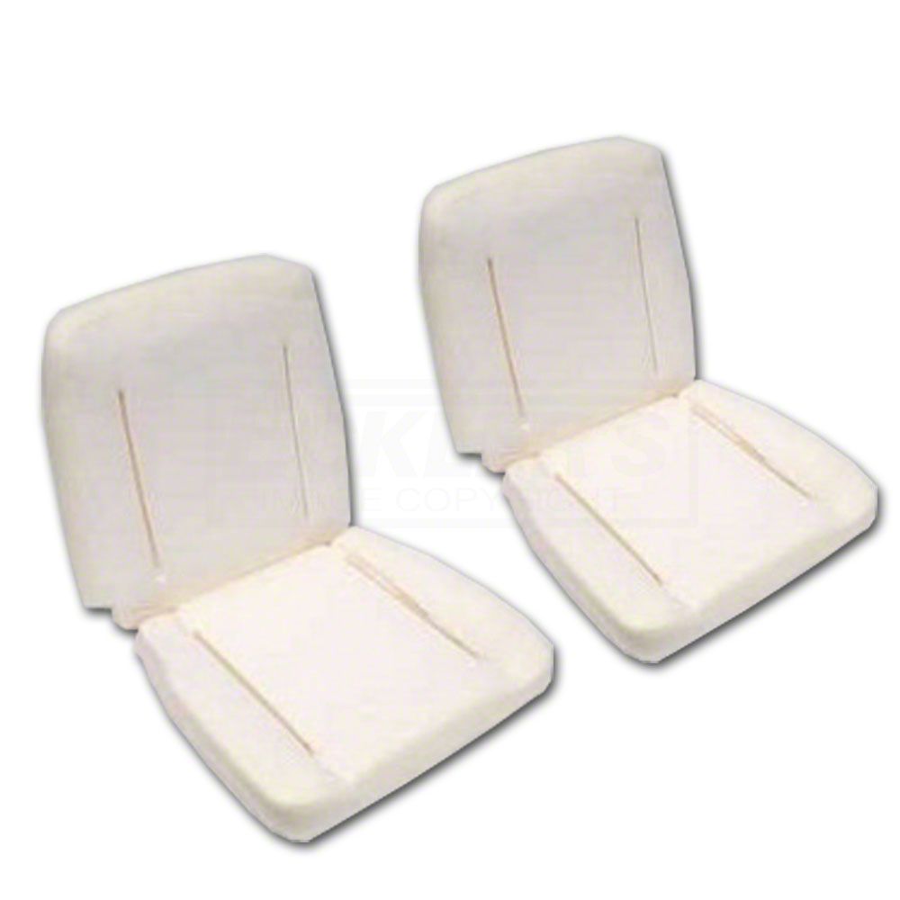 Ecklers Full Size Chevy Bucket Seat Foam Pair, Super Sport SS (62-63 ...
