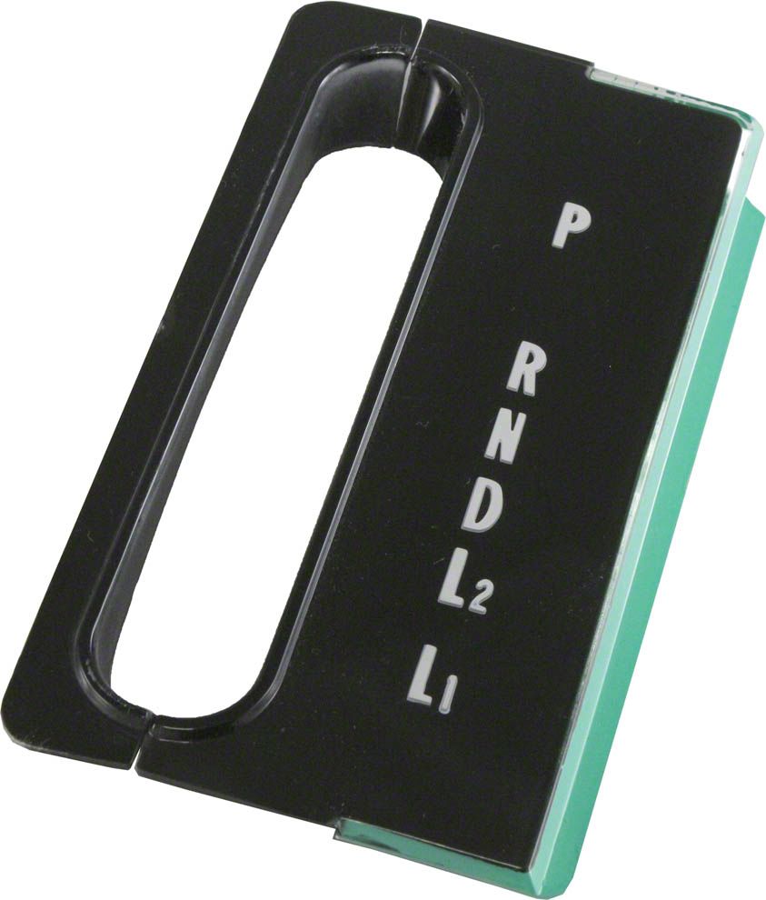 Ecklers Full Size Chevy Console Shift Indicator Plate & Surround, Turbo ...