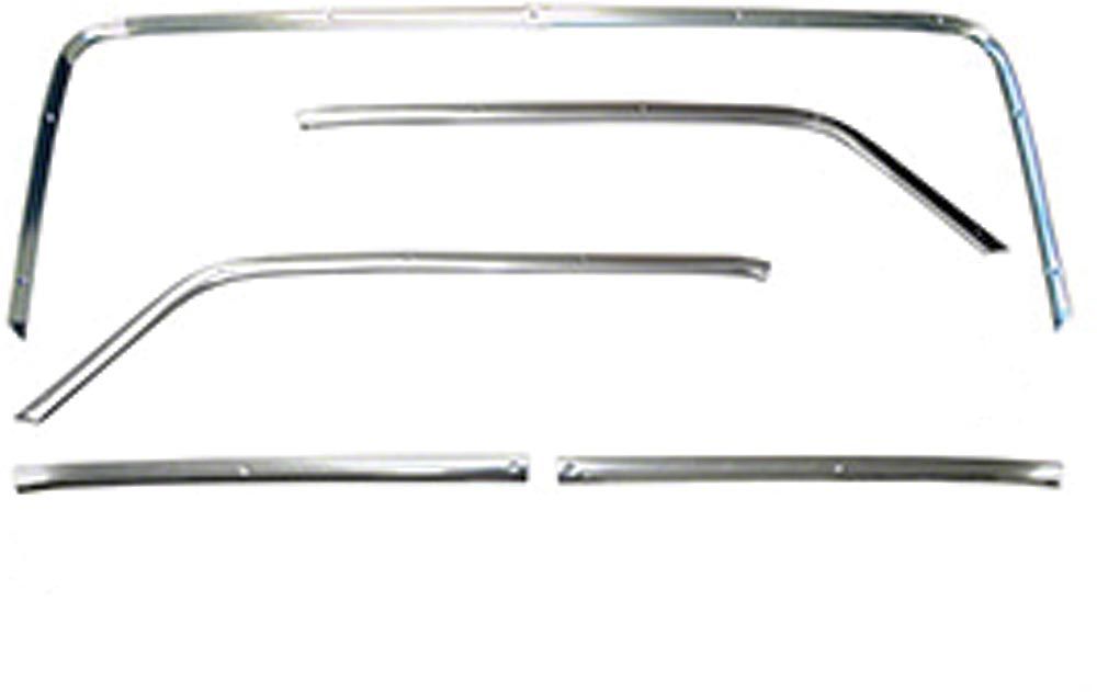 Ecklers Full Size Chevy Headliner Trim Set, Anodized Aluminum, 2-Door ...
