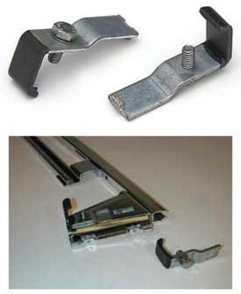 Ecklers Lower Door Window Stops, Rear, 2-Door Hardtop & Convertible (61 ...