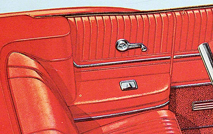 Ecklers Full Size Chevy Preassembled Rear Quarter Trim Panels, Impala ...