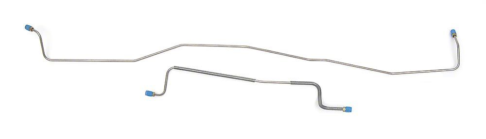 Ecklers Rear End Brake Line Set,Stainless Steel,59-64