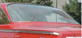 Ecklers Rear Glass, Tinted, 2-Door Hardtop - 1959-1960 (59-60 Impala)