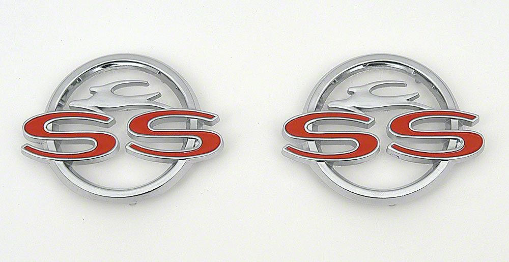 Ecklers Rear Quarter Panel Emblems, Impala SS (1962 Impala)