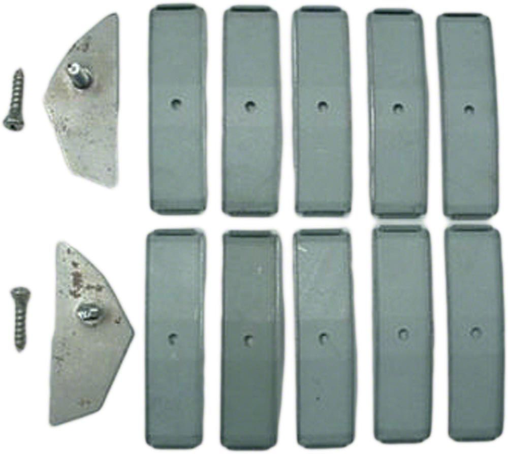 Ecklers Rocker Panel Molding Clip Set,1958