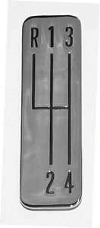 Ecklers Shift Plate,4-Speed,Impala SS,1963