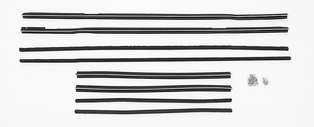 Ecklers Full Size Chevy Window Felt Kit, 2-Door Sedan, Bel Air ...