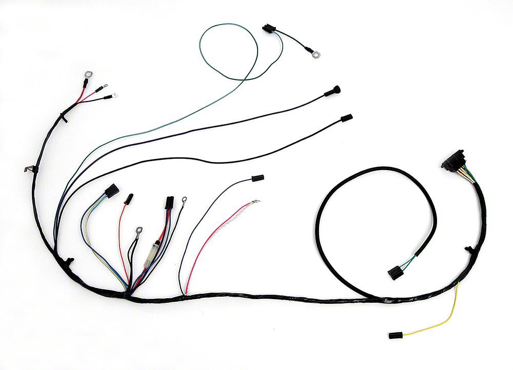 Ecklers Eng Start Wiring Harness Sb W Warning Lights A C 65 66