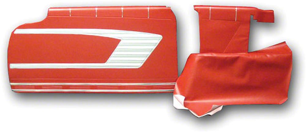 Ecklers Full Size Chevy Preassembled Door Panel & Quarter Trim Panel ...