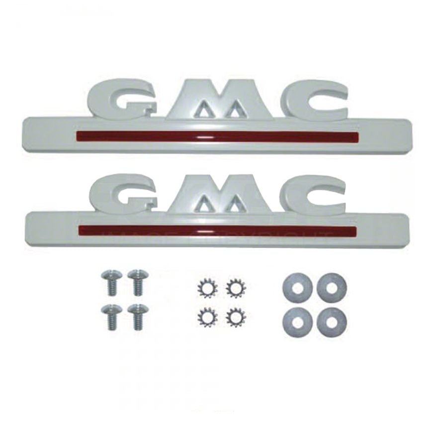 Ecklers GMC Truck Hood Side Emblem, Chrome 1947-1954