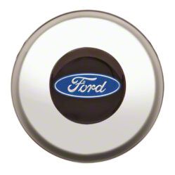 GT Performance Ecklers Euro/Gasser Horn Button with Ford Oval Logo ...