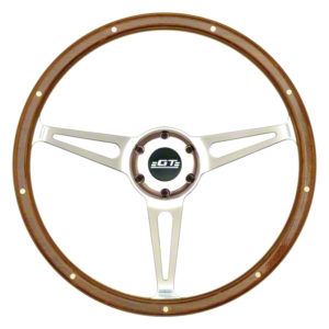 GT Performance Ecklers GT3 Retro Cobra Style Steering Wheel; Wood 32 ...